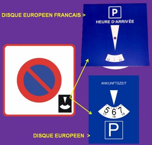 HUIT PLACES DE STATIONNEMENT A DUREE LIMITE